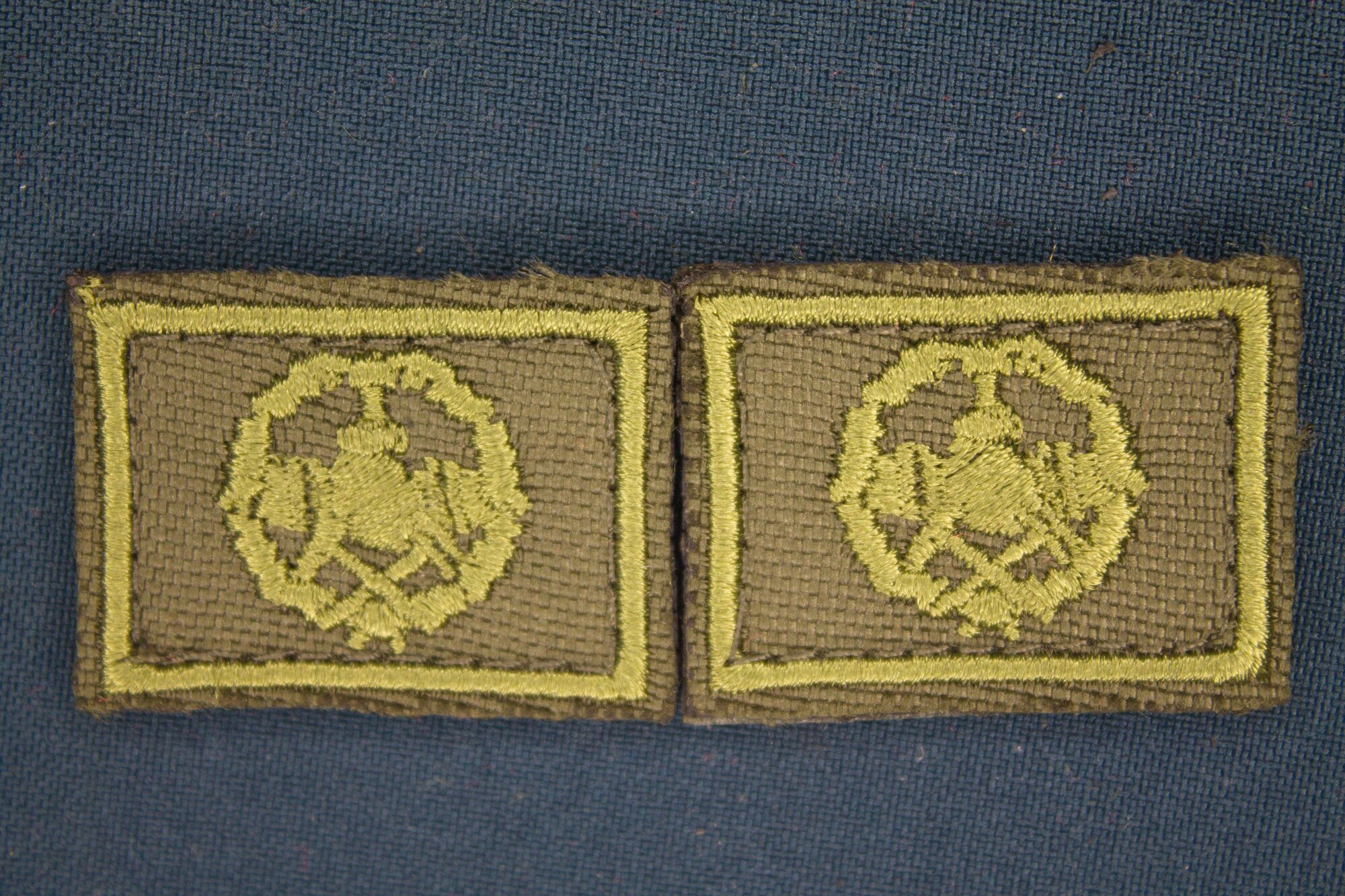 Шеврон Петлицы служба горючего, полевые, хаки