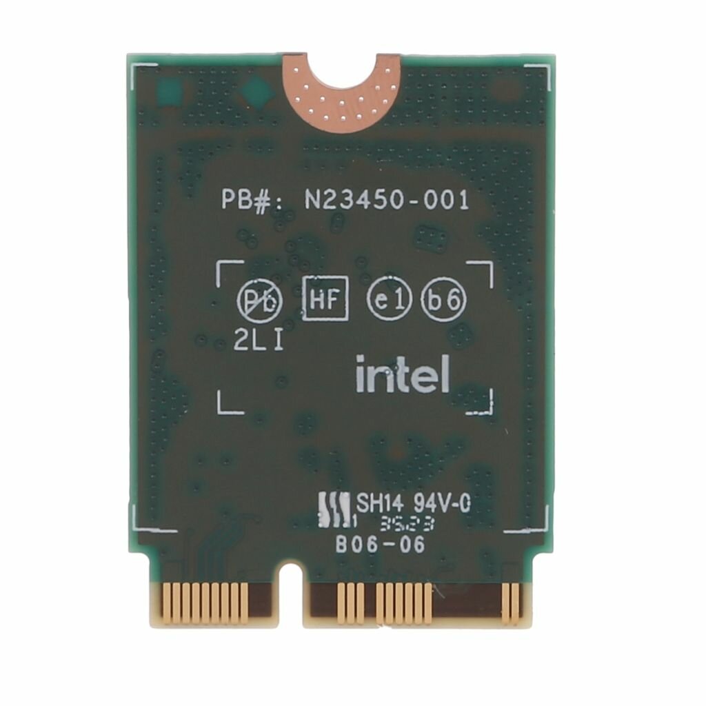 Сетевая карта WiFi 7 BE200 MyPads с поддержкой Bluetooth 5.4 TriBand 2.4G /5G/6G M.2