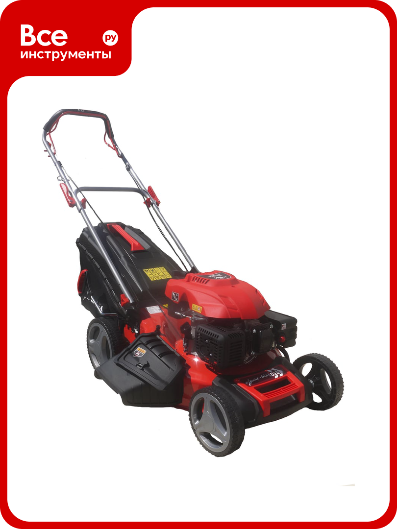 Самоходная бензиновая газонокосилка Expert-bis L51S 263205, для ухода газоном садовых придомовых территориях, 7.5 см