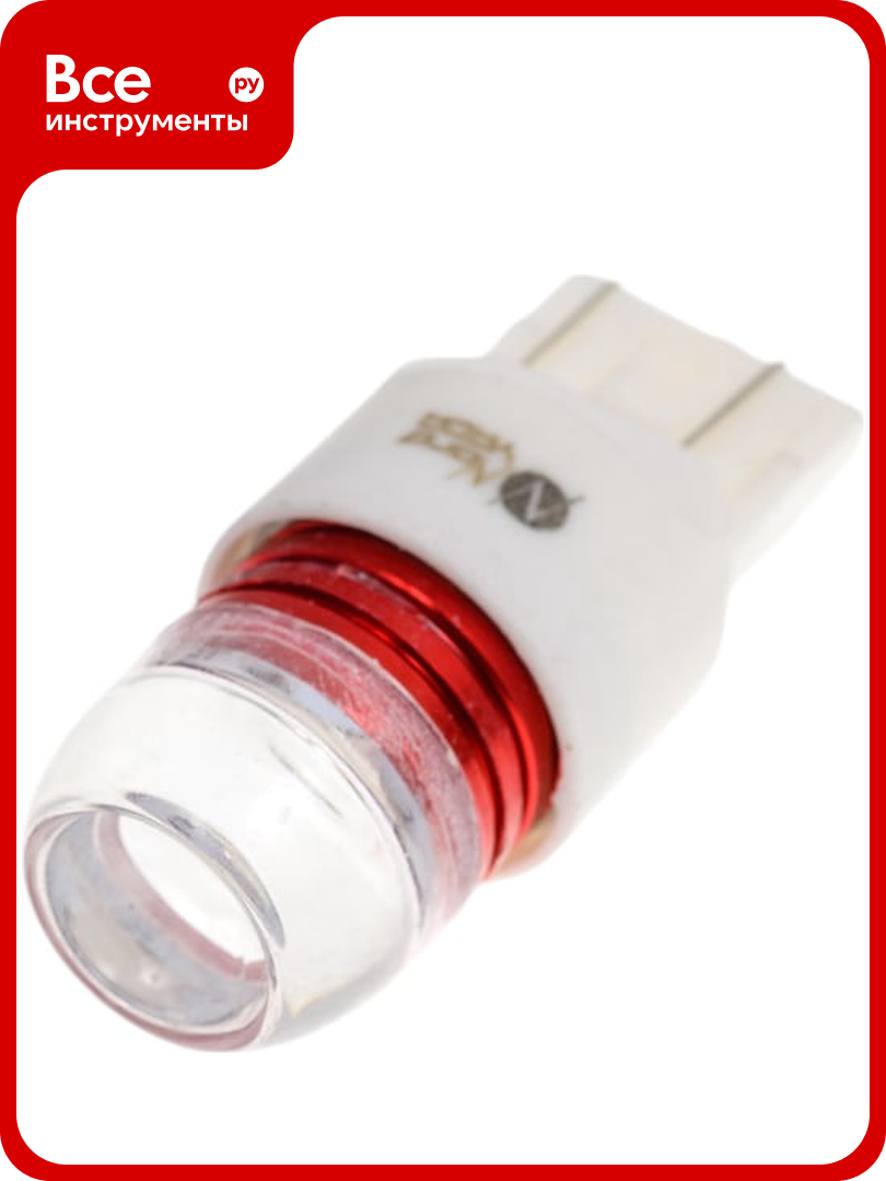 Светодиод Nord-Yada 7443-5630-3SMD 12V 1.5W мигающий красный стоп сигн, 5w мигающий красный стоп