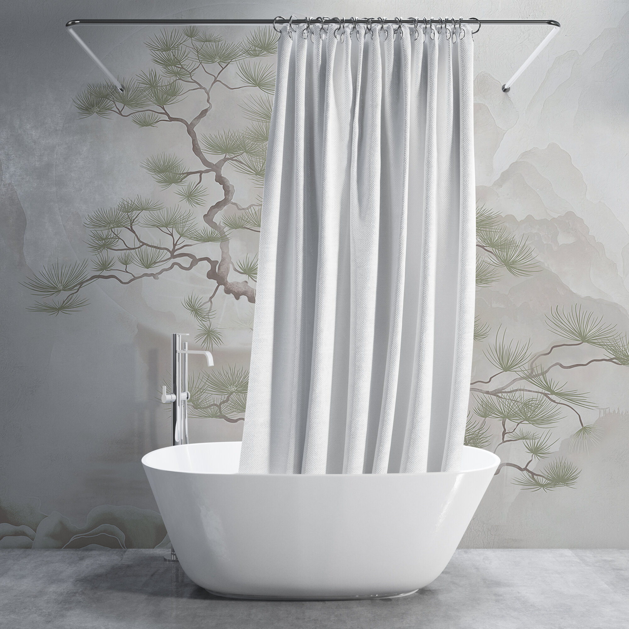 Гибкий мрамор "Кобоку светлый" полотно №2; 1420х2850; 4,047 кв. м.