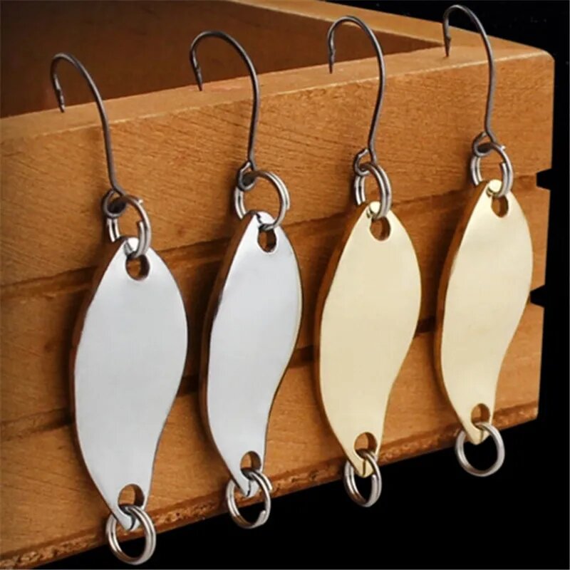 Металлические блестящие воблеры Pesca Isca 2.5г/3.5г/5г