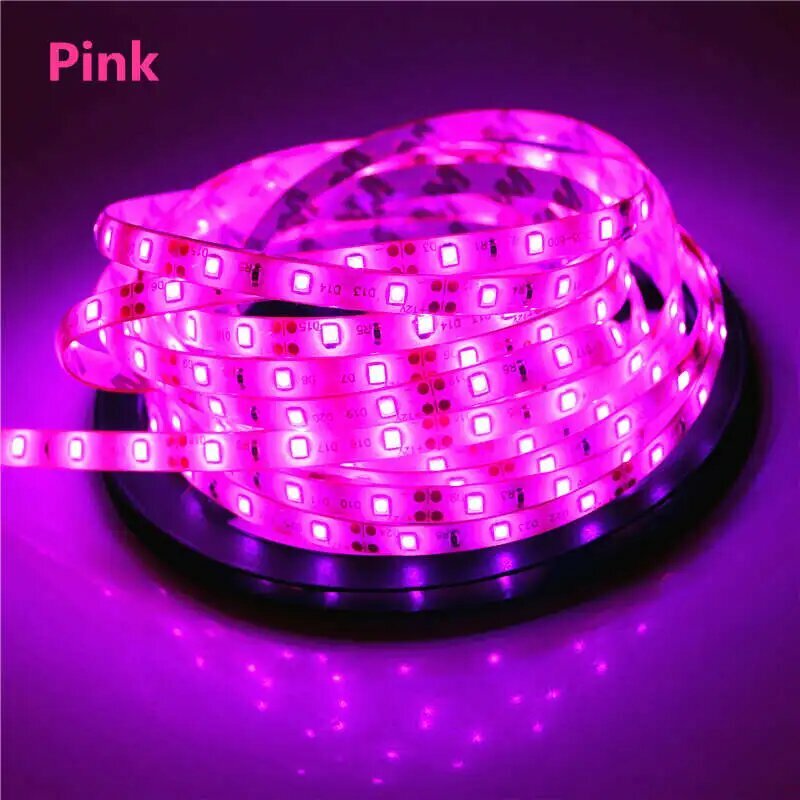 Светодиодная лента Pink 5м HEGUOGUO, Not waterproof