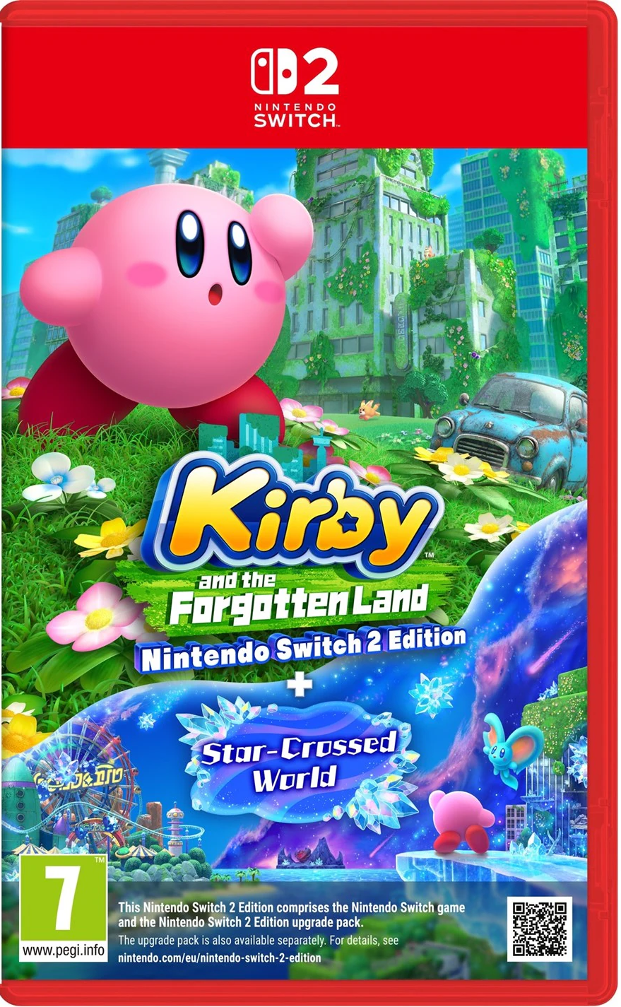 Kirby and the Forgotten Land + Star-Crossed World [Nintendo Switch 2, английская версия]