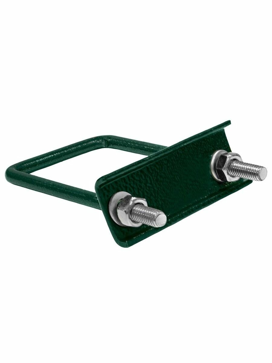 Крепеж для сетки Хомут 40х40 мм / RAL 6005 / 50 шт.