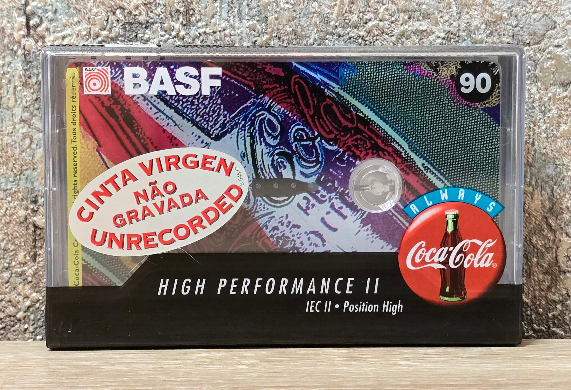 Аудиокассета BASF Coca-Cola