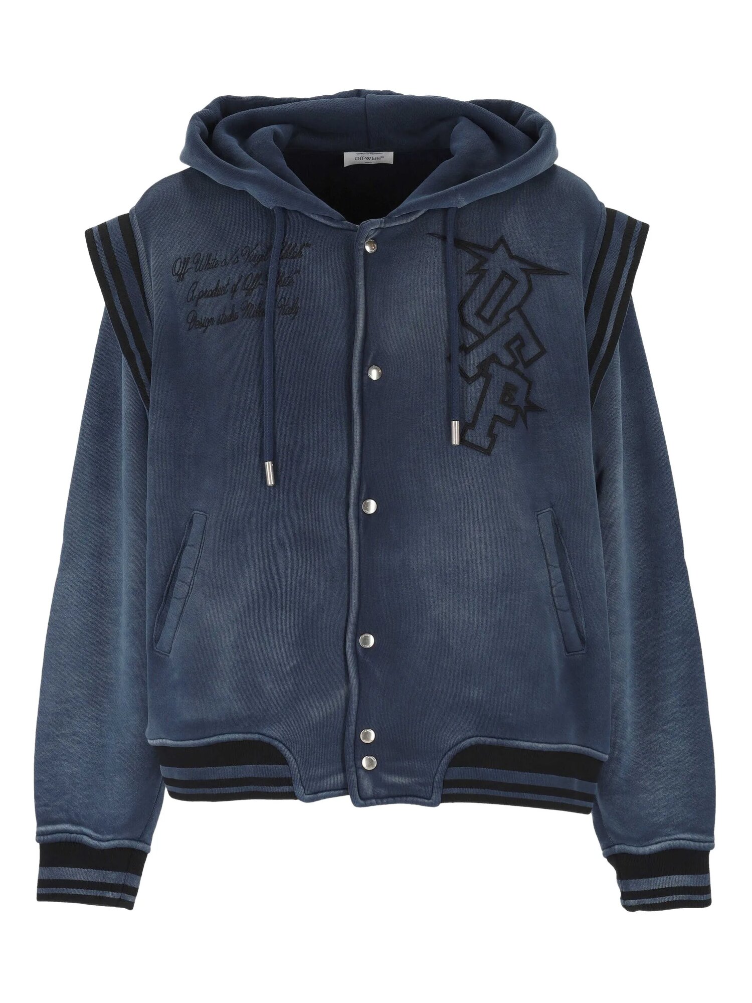 Худи Logo-embroidered hoodie