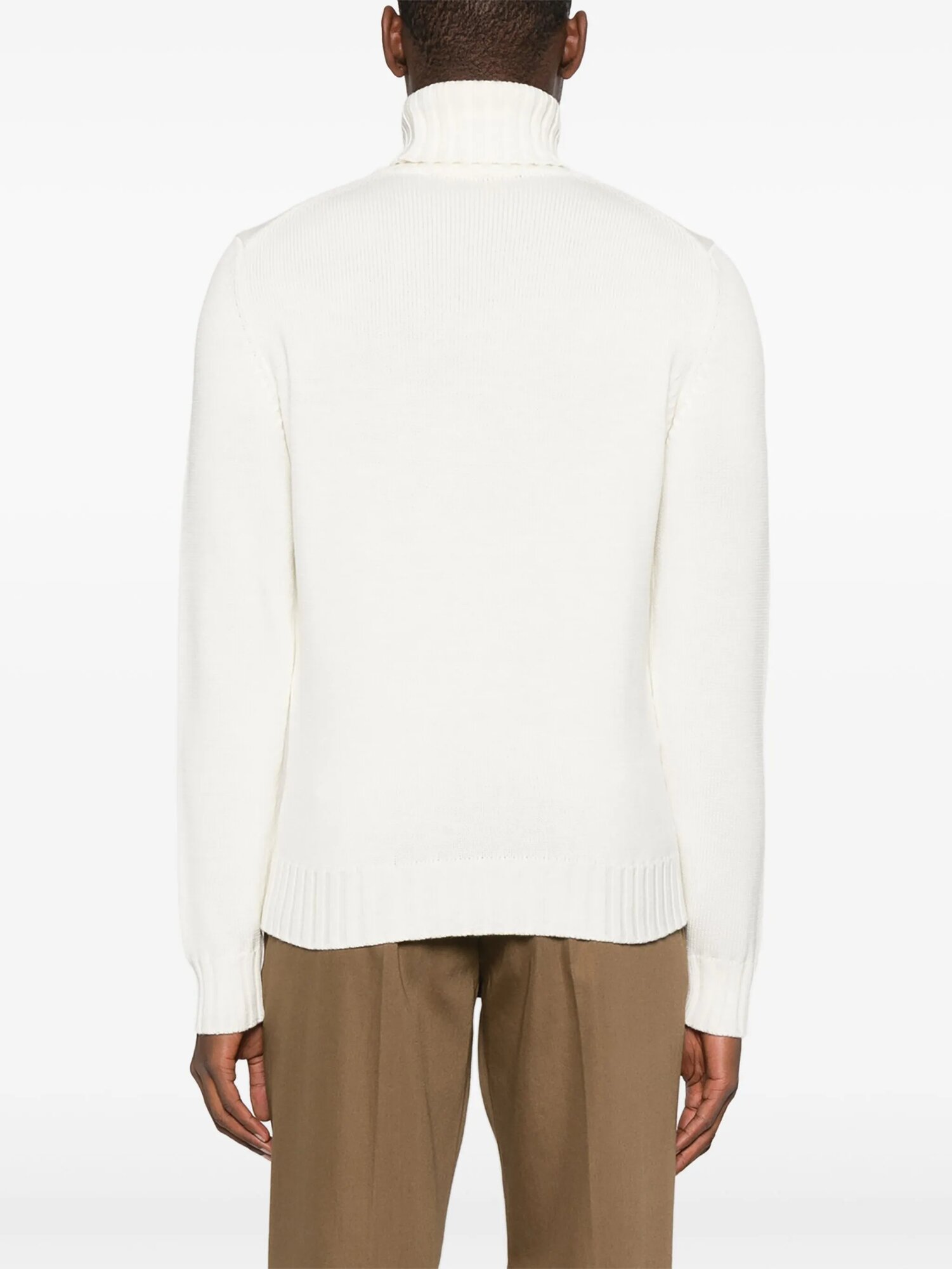 Свитер FILIPPO DE LAURENTIIS Roll-neck sweater, размер 54, , white — фото 1