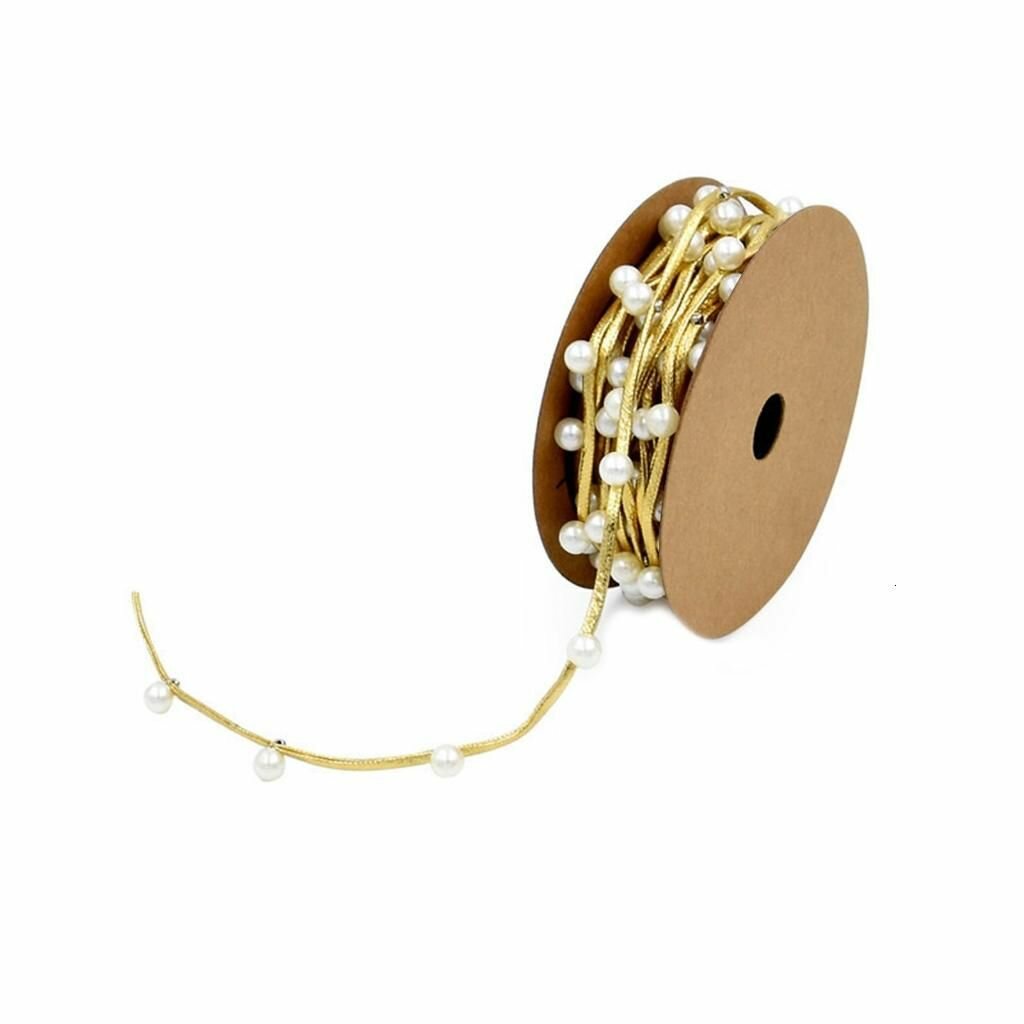 Декоративный пояс из бисера-золотой