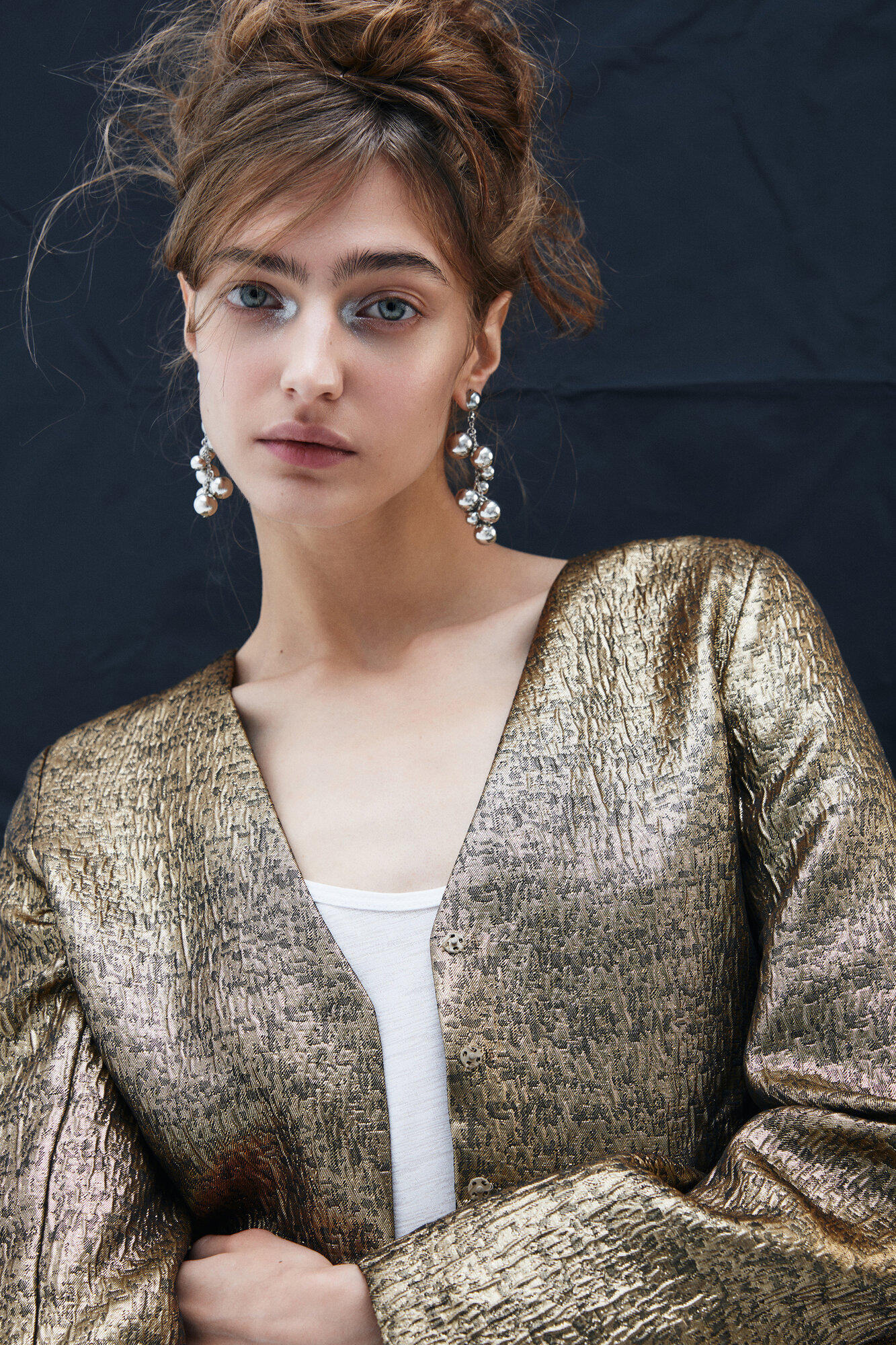 Серьги цепочки