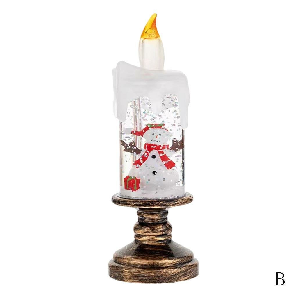 Декоративная светодиодная рождественская свечка