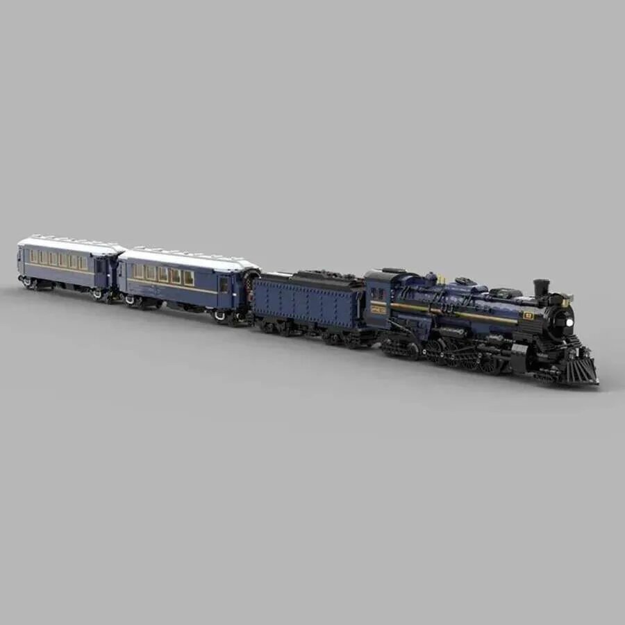 MOC Building Bricks Orient Express Train конструктор 1690 деталей