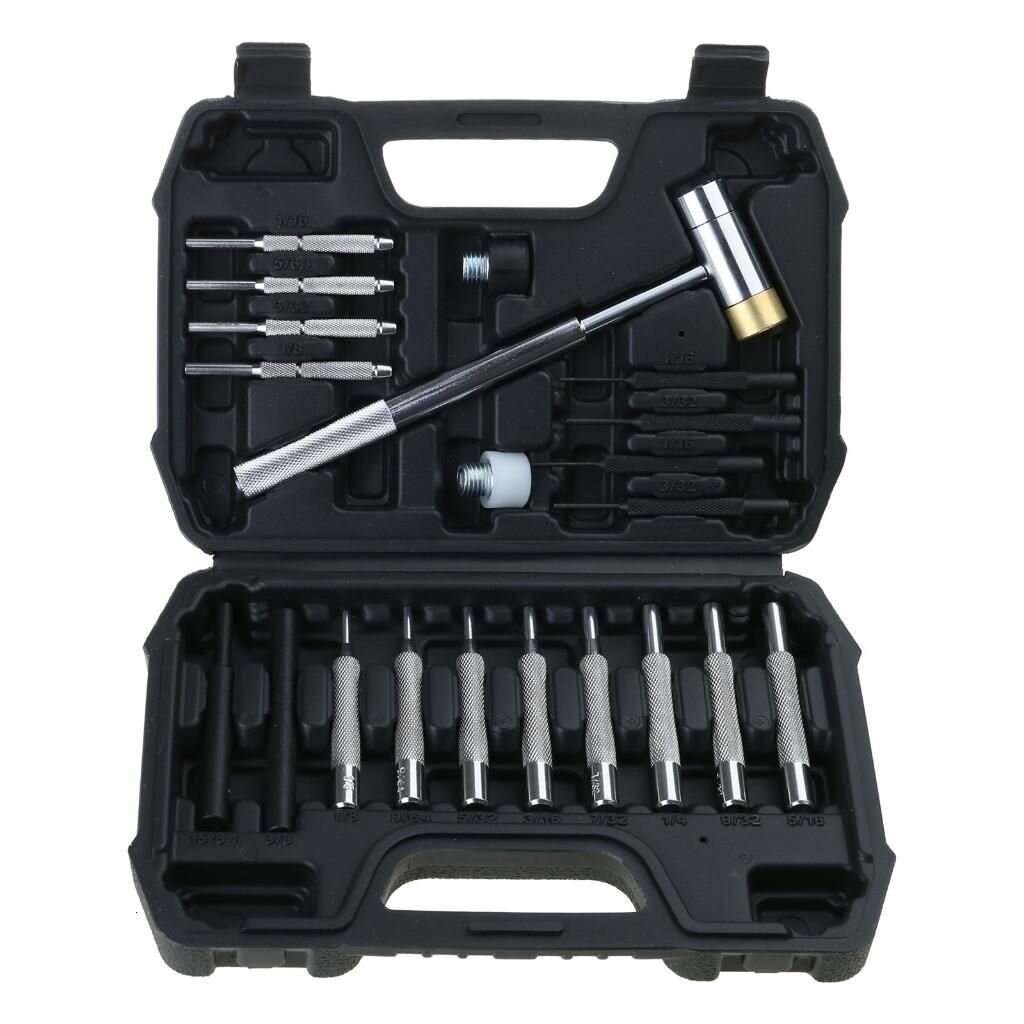 Набор инструментов-1 комплект из 21 штуки, набор двухсторонних медных перфораторов для перфорации