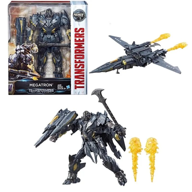 Трансформеры Hasbro Игрушка Transformers The Last Knight Leader Class Megatron