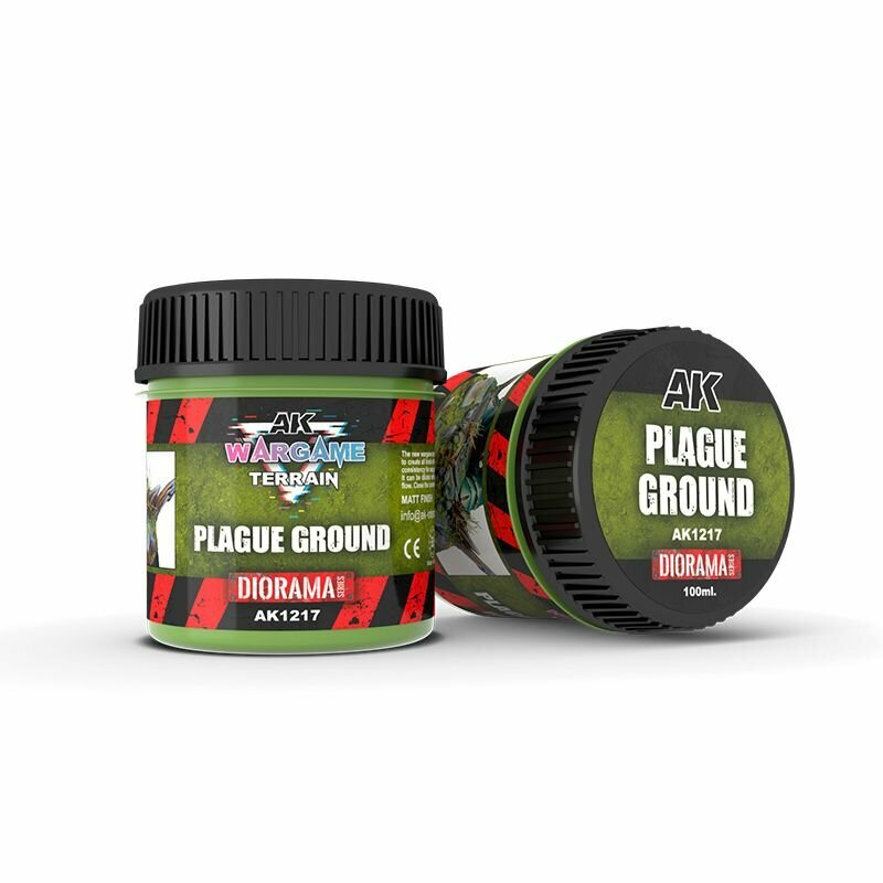 Паста для моделирования AK Interactive Plague Ground 100ml