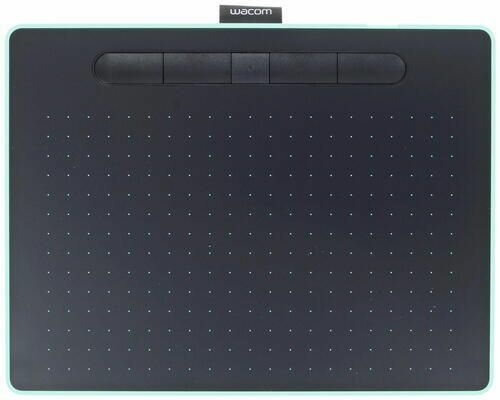 Графический планшет Wacom Intuos M Bluetooth (CTL-6100WLE-N) зеленый