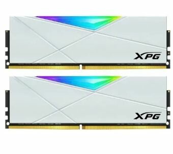 Оперативная память ADATA XPG SPECTRIX D50 RGB (AX4U360016G18I-DW50) DIMM DDR4 32 ГБ - DDR4, 16 ГБx2 шт, 3600 МГц, 18x22x22