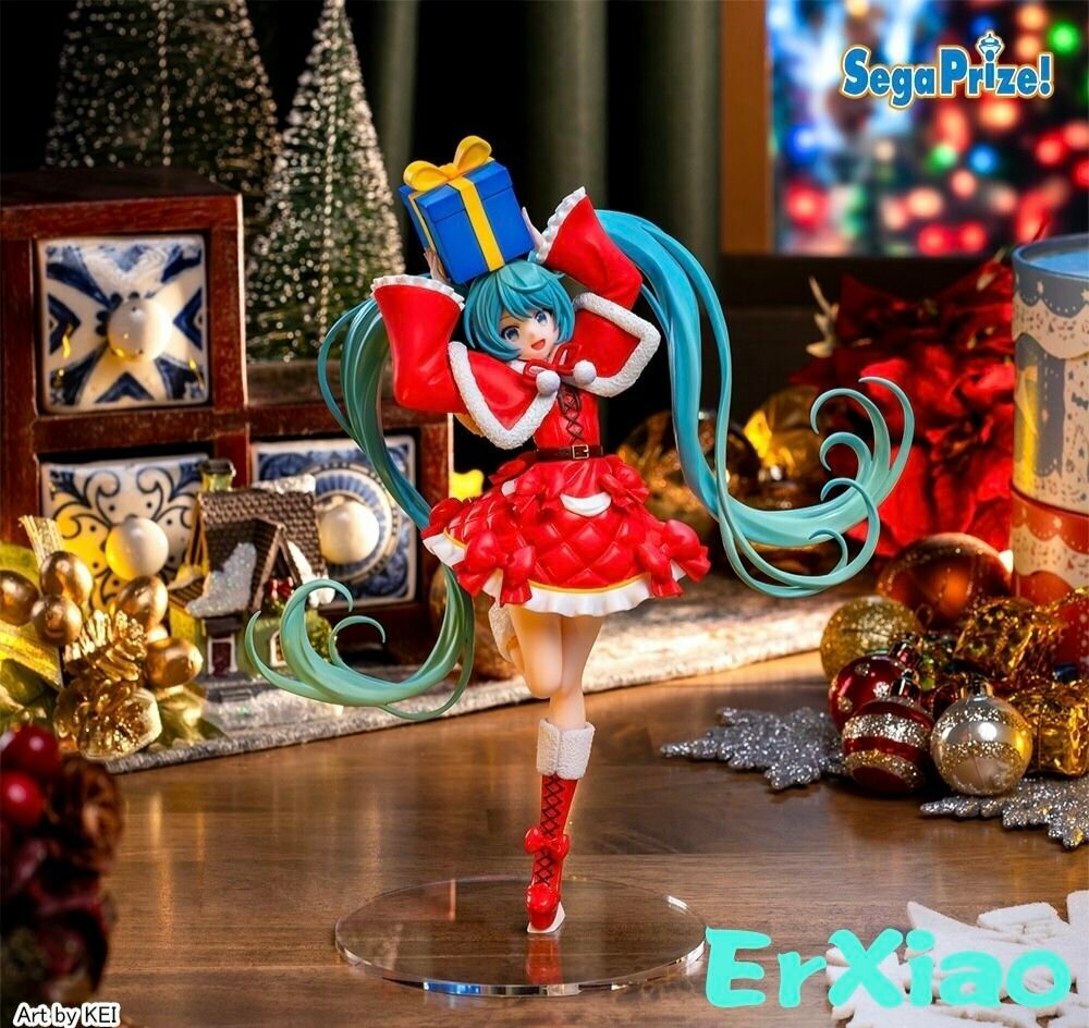 Фигурка SEGA Luminasta , Хацунэ Мику / Hatsune Miku Christmas 2024 Ver. 19cm