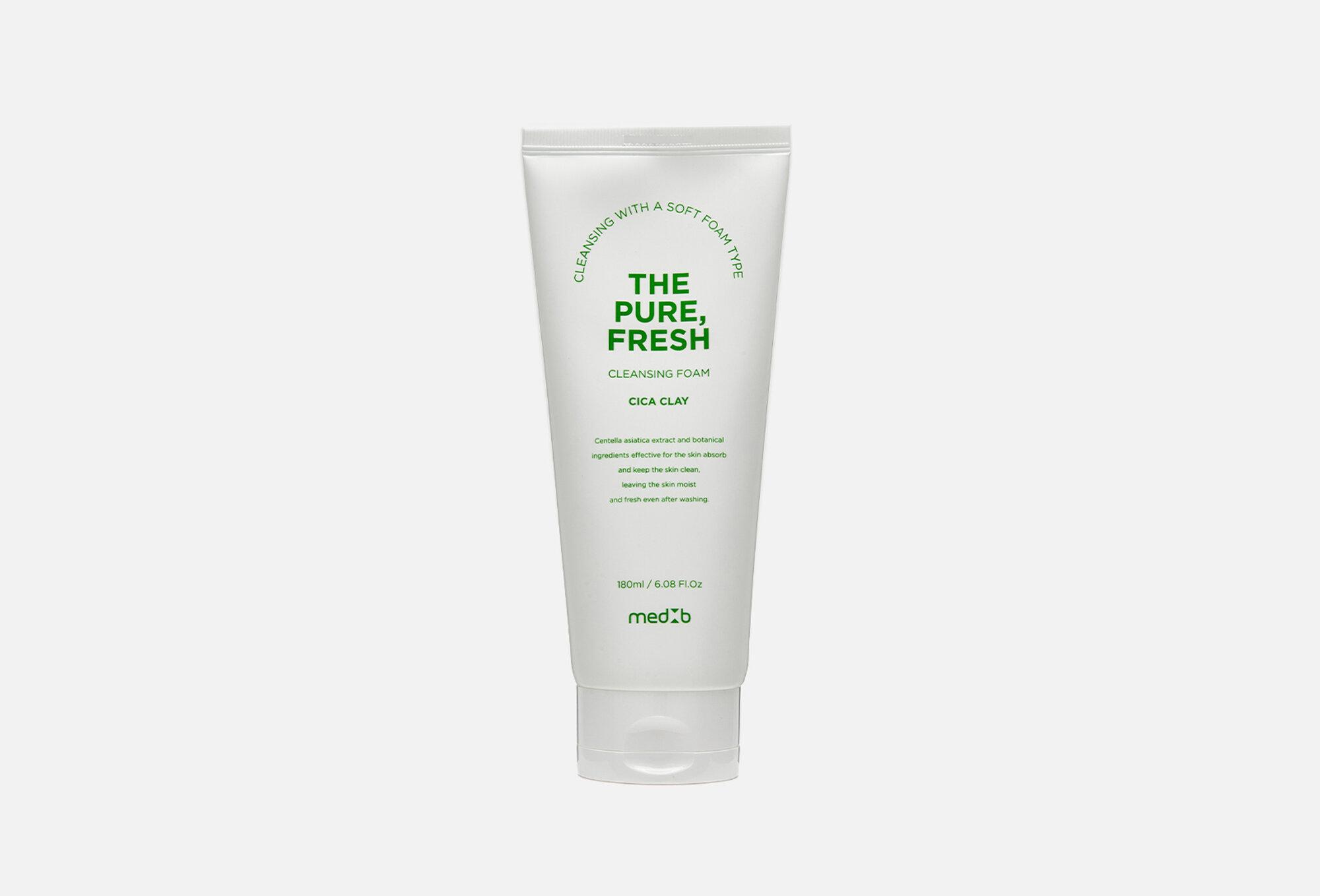 Пенка для умывания MEDB THE PURE, FRESH CLEANSING FOAM CICA CLAY 180 мл