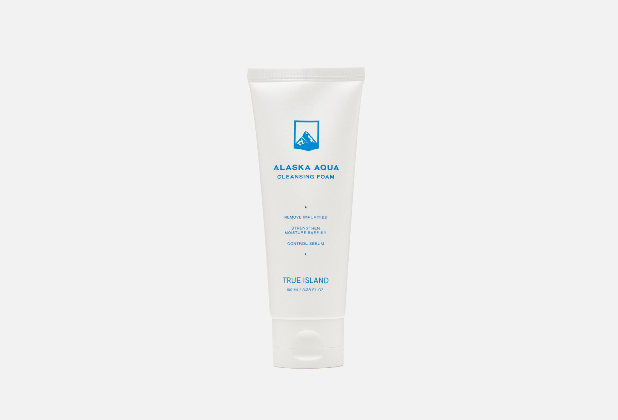 Очищающая пенка для умывания TRUE ISLAND ALASKA GLACIER WATER AQUA CLEANSING FOAM 100 мл