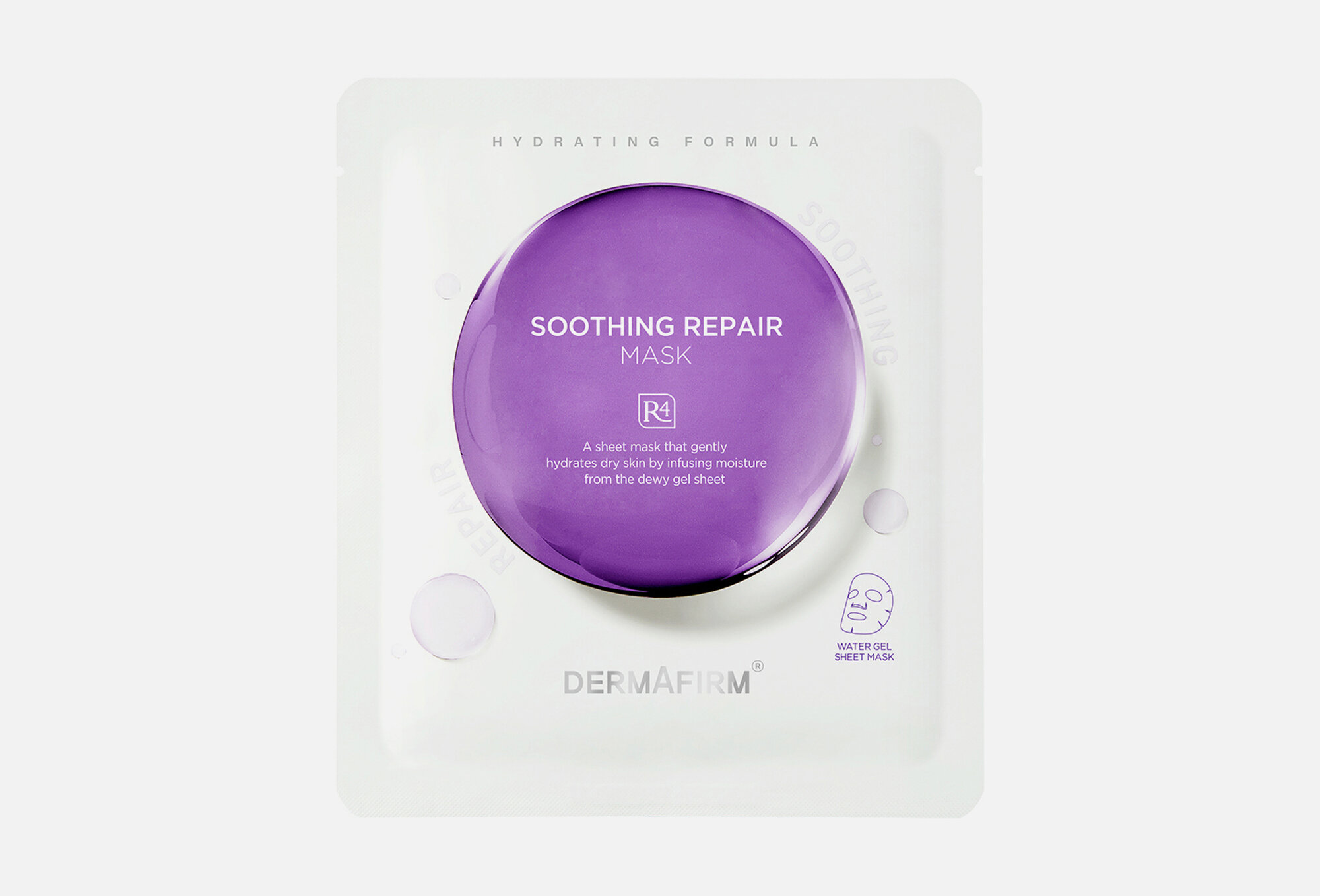 Восстанавливающая тканевая маска для лица DERMAFIRM SOOTHING REPAIR R4 30 мл