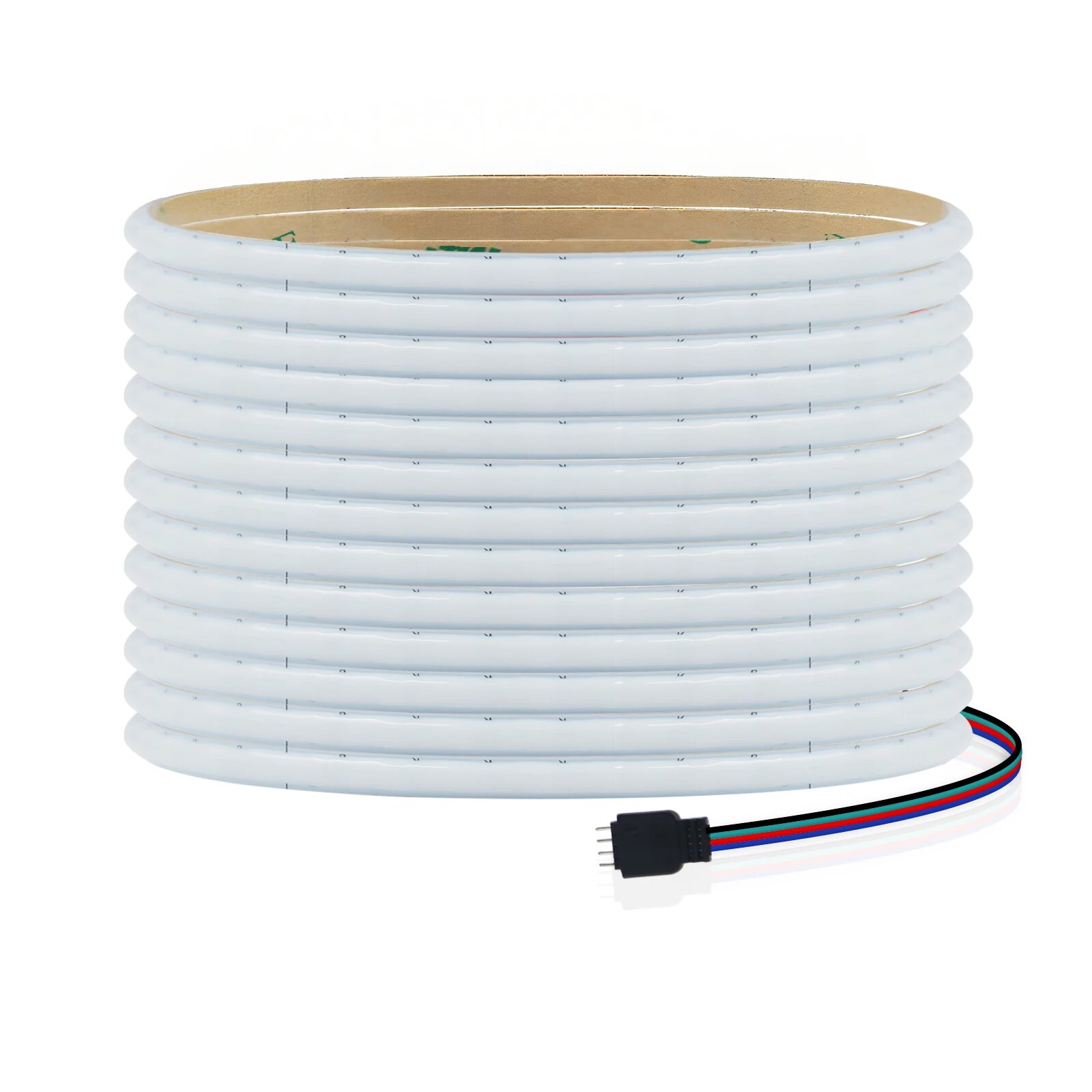 RGB COB светодиодная лента HEGEHE 5 мм 576 светодиодов/м 1 м, DC 12V