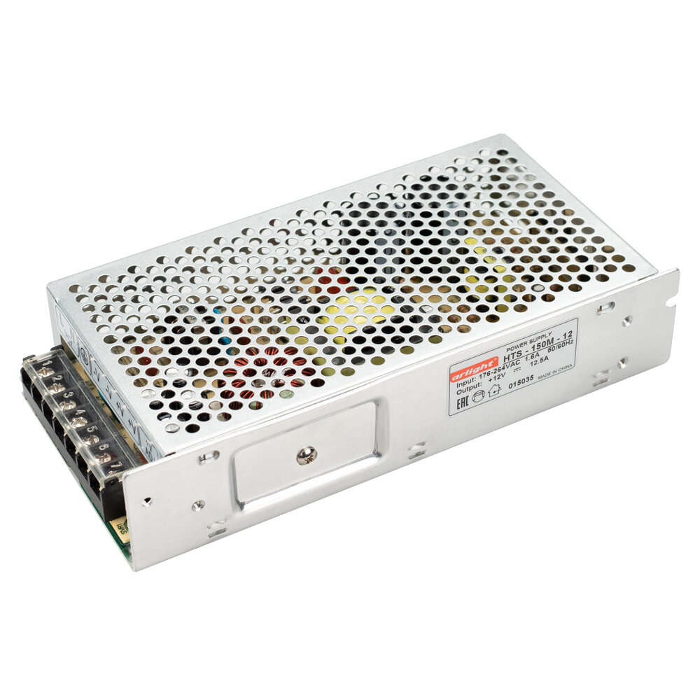 Блок питания HTS-150M-12 12V 12.5A 150W Arlight IP20 Сетка 015035