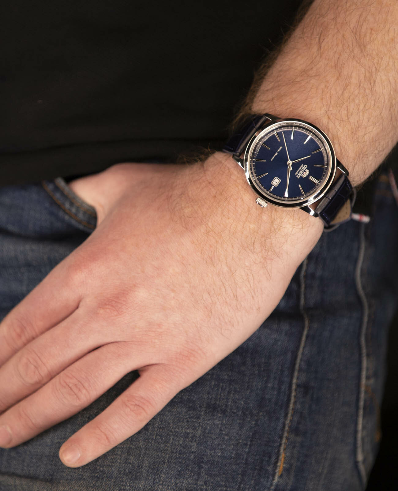 Наручные часы ORIENT Automatic, синий — фото 1
