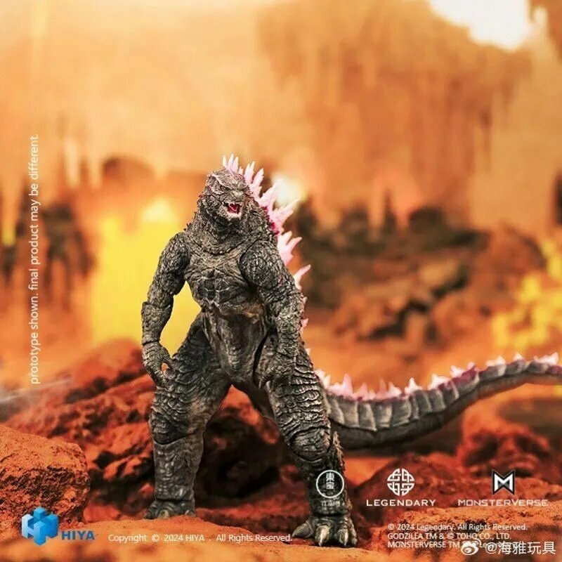 HIYA Exquisite Basic Series Godzilla vs Kong: The New Empire Godzilla Evolved.Ver action figure Фигурка для моделирования