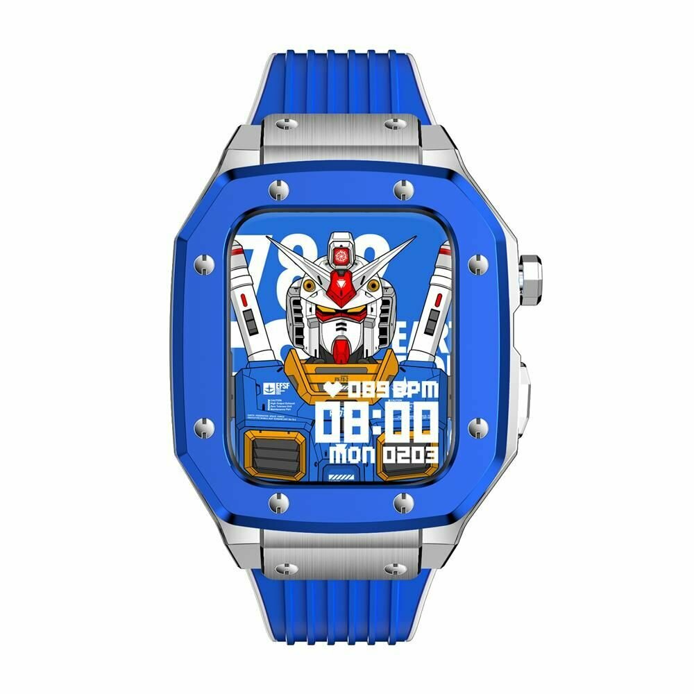 Цельный силиконовый ремешок для часов armor, Совместимость с iWatch размером 45мм