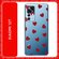 Чехол на Xiaomi 12T/12T Pro / Сяоми 12T/12T Про с принтом "Бордовые сердечки пат...
