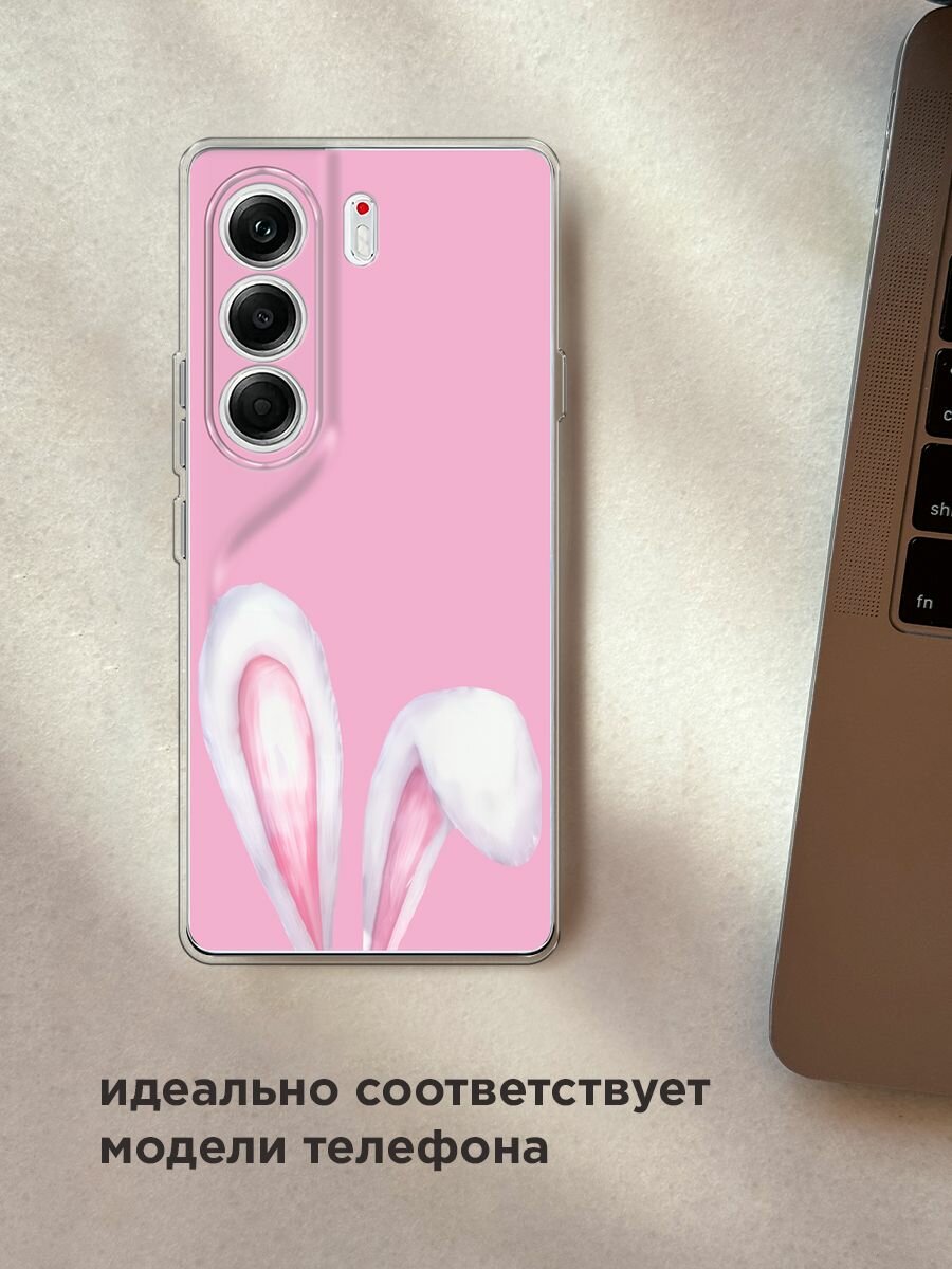 Чехол на Tecno Camon 40 Pro 5G / Текно Камон 40 Про 5G с принтом "Кроличьи уши 1" — фото 1