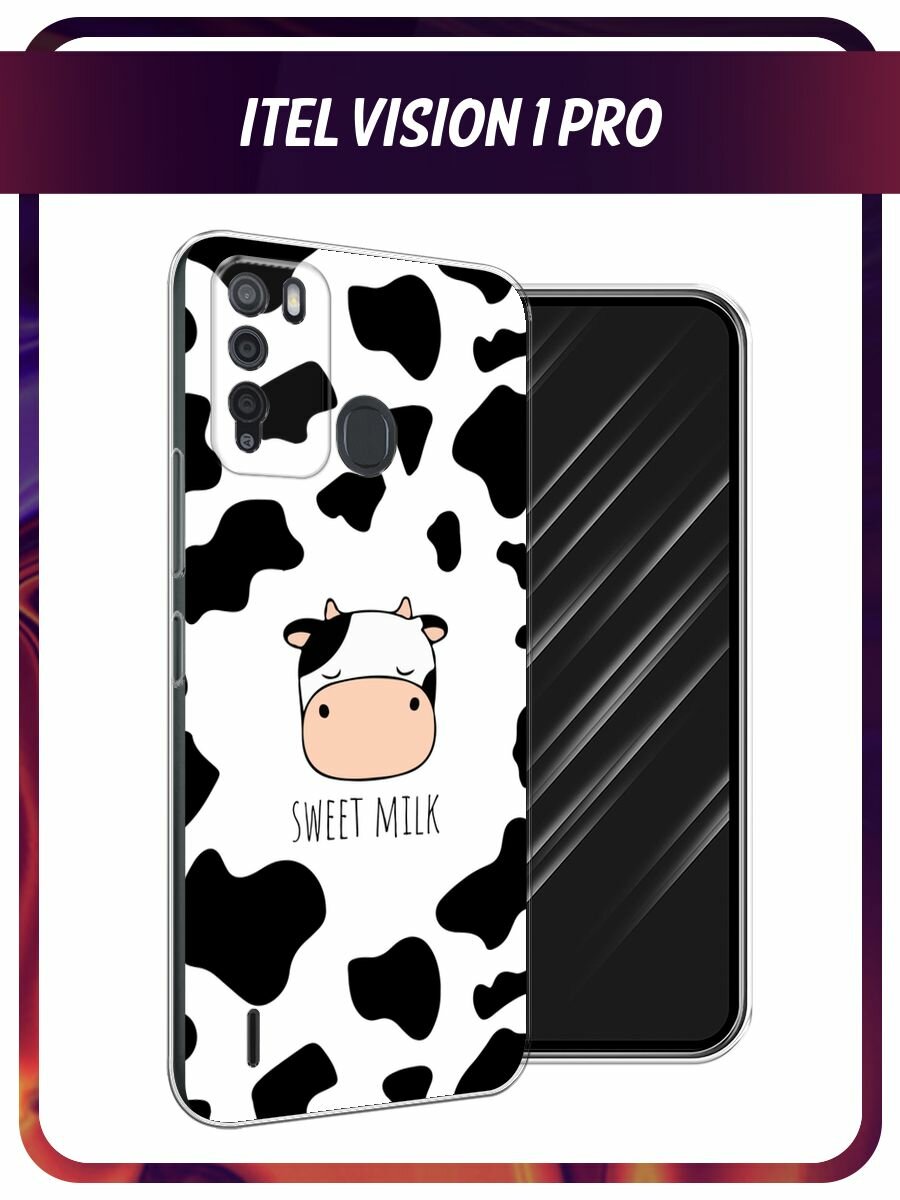 Чехол на Itel Vision 1 Pro / Ител Визион 1 Про с принтом Sweet milk