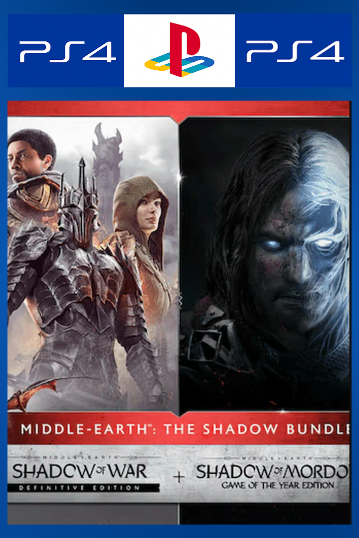 Игра Middle-earth: The Shadow Bundle для Playstation 4, Русский язык, Цифровая версия