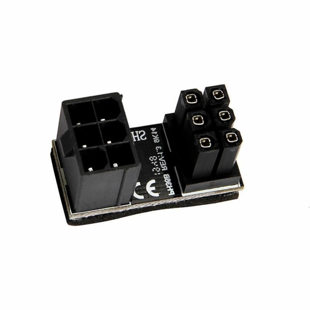 Адаптер питания GPU VGA PCIe 8Pin для оптимизации производительности видеокарты, - 6Pin Тип B