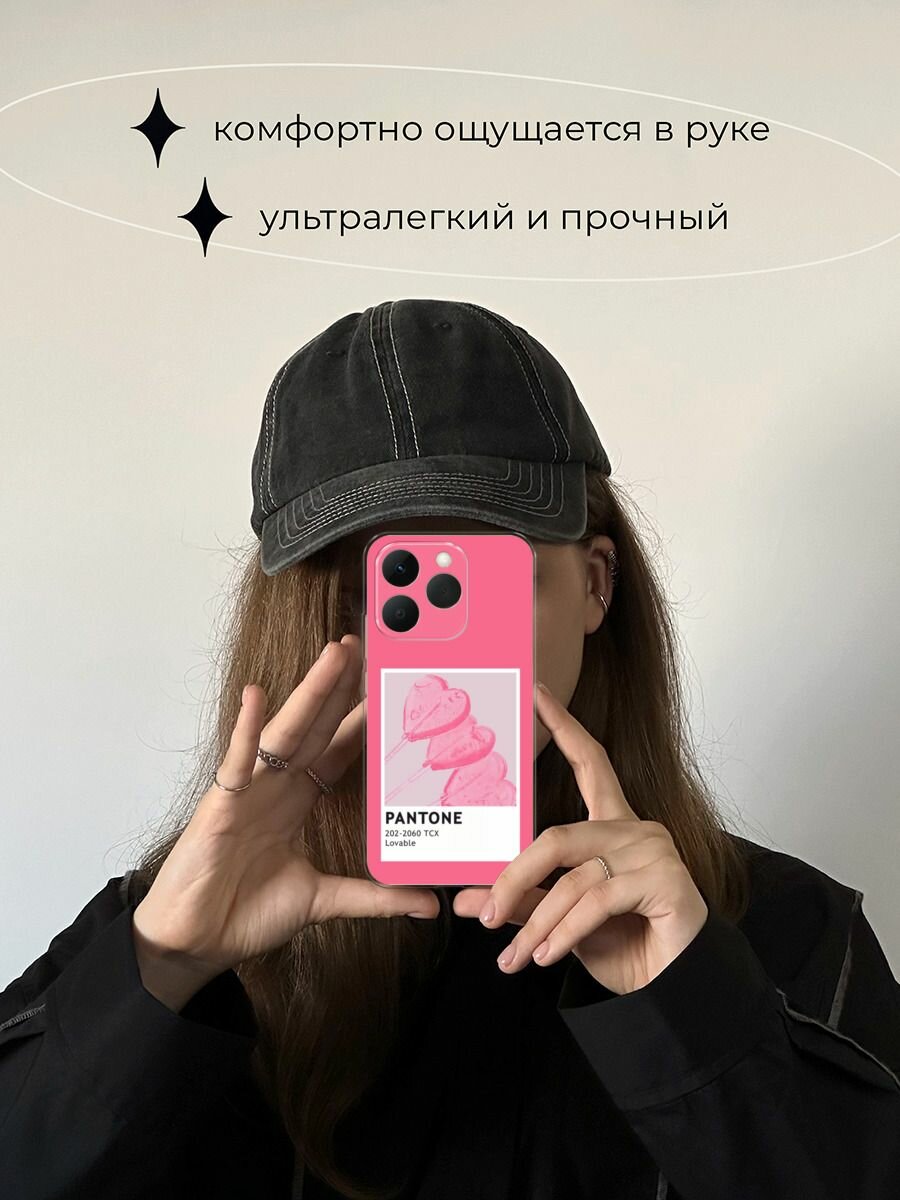 Чехол на Realme 15T / Реалми 15Т с принтом "Pantone Lovable 1 - 14 февраля" — фото 1