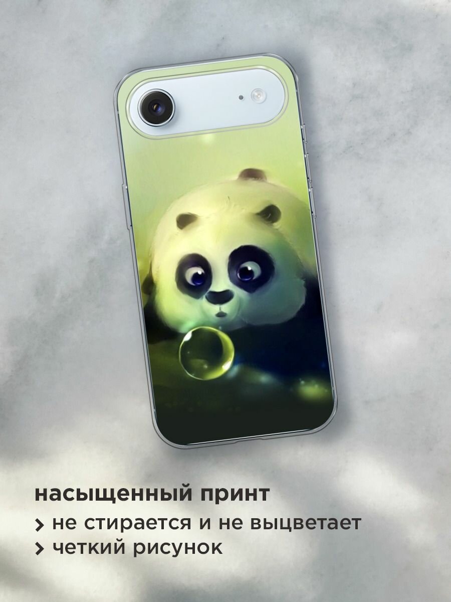 Чехол на Apple iPhone Air / Айфон Айр с принтом "Малыш панды" — фото 1