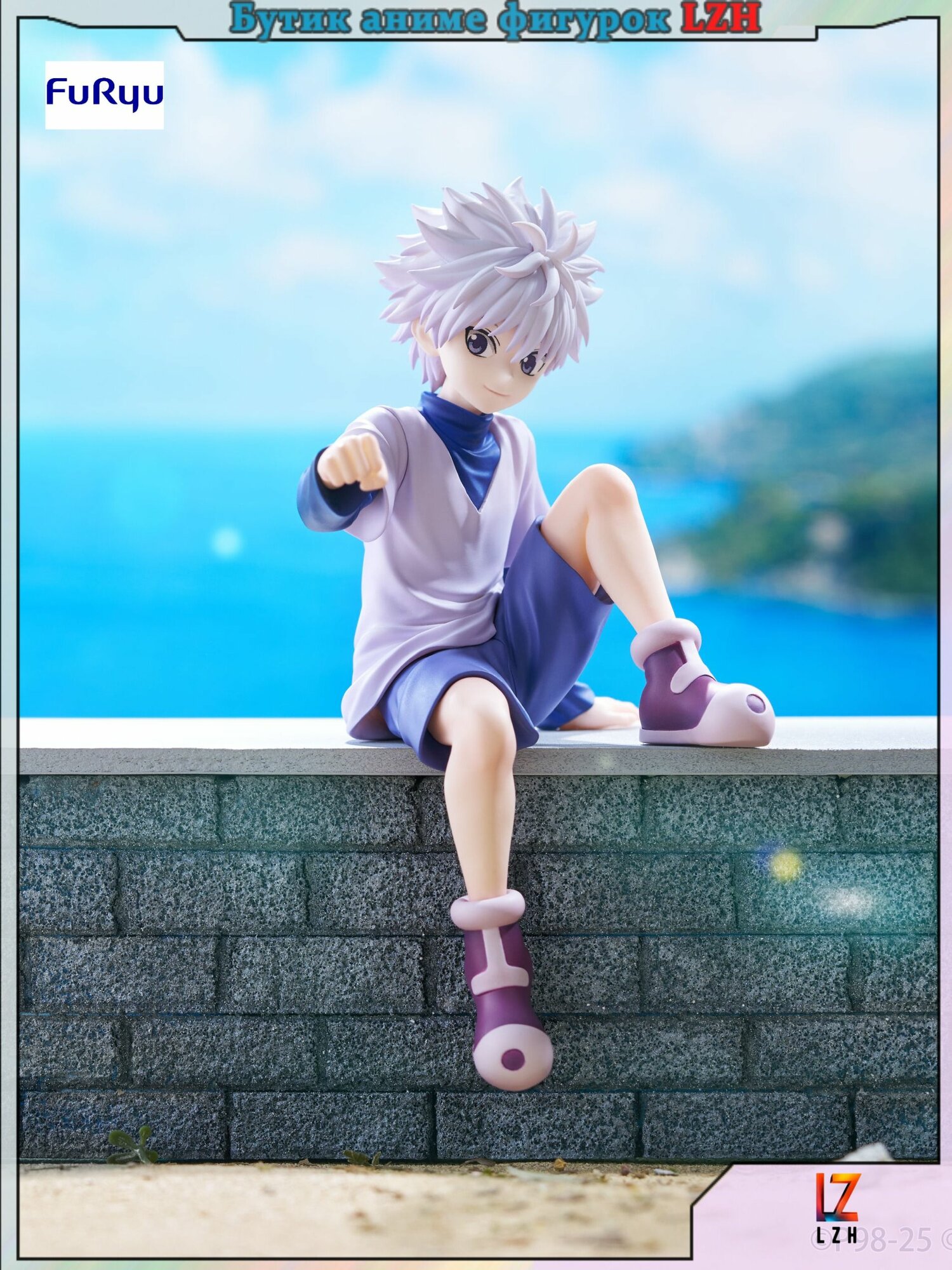 Аниме Фигурка FuRyu Noodle Stopper Киллуа Золдик (Killua Zoldyck)Охотник х Охотник(Hunter x Hunter) 13см