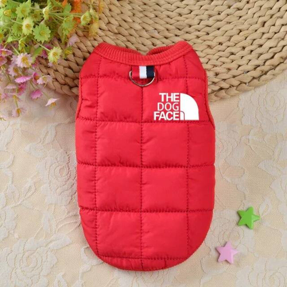 Дизайнерская модная одежда для собак, зимняя теплая куртка для домашних животных, маленький и средний собачий костюм с логотипом на мордочке для чихуахуа, французский бульдог