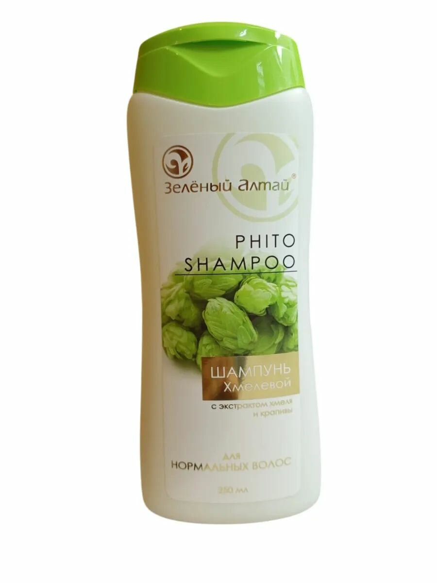 Шампунь Зеленый Алтай хмелевой для нормальных волос, 250 мл