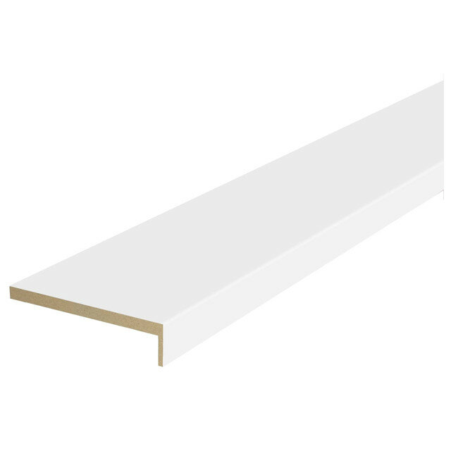 Наличник VELLDORIS Эмалит белый телескопический 70x25 мм ПВХ