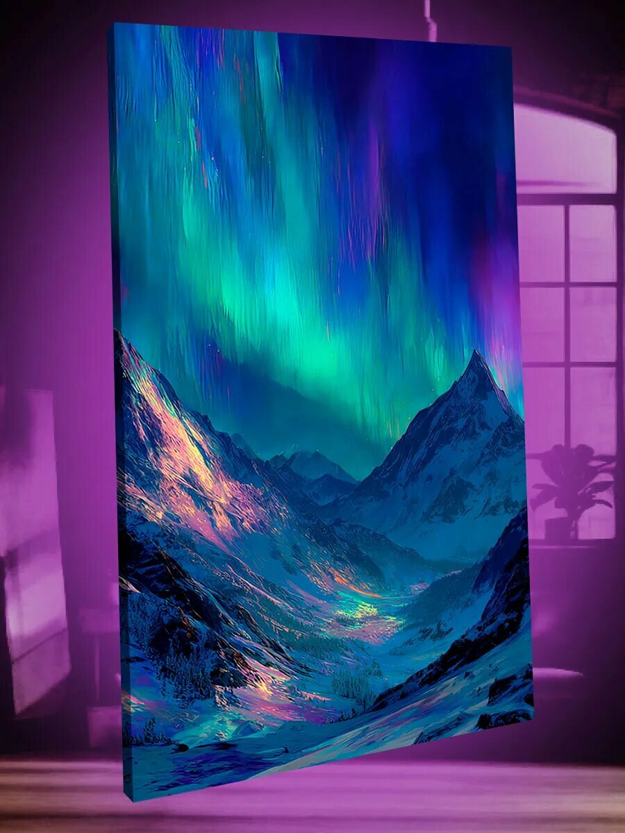 Интерьерная картина Северное сияние