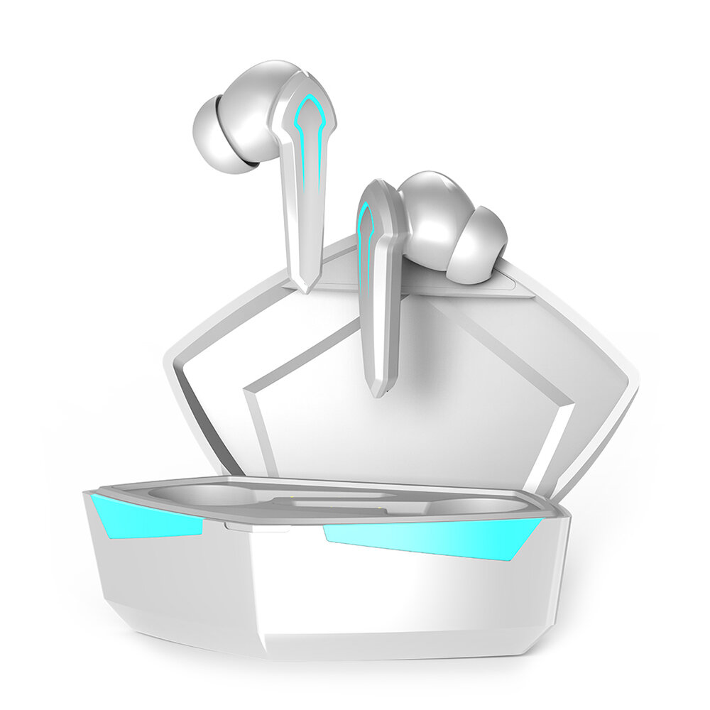 Навушники P30 In-Ear BT 5.2+EDR Gaming True Wireless Earbuds с 13mm Dynamic Driver/SBC&AAC Audio Decoding/HiFi Stereo Sound/Noise Canceling/45ms Low Latency/Binaural Design Headsets с MIC для Gaming/Sports/Music совместимы с iOS Android