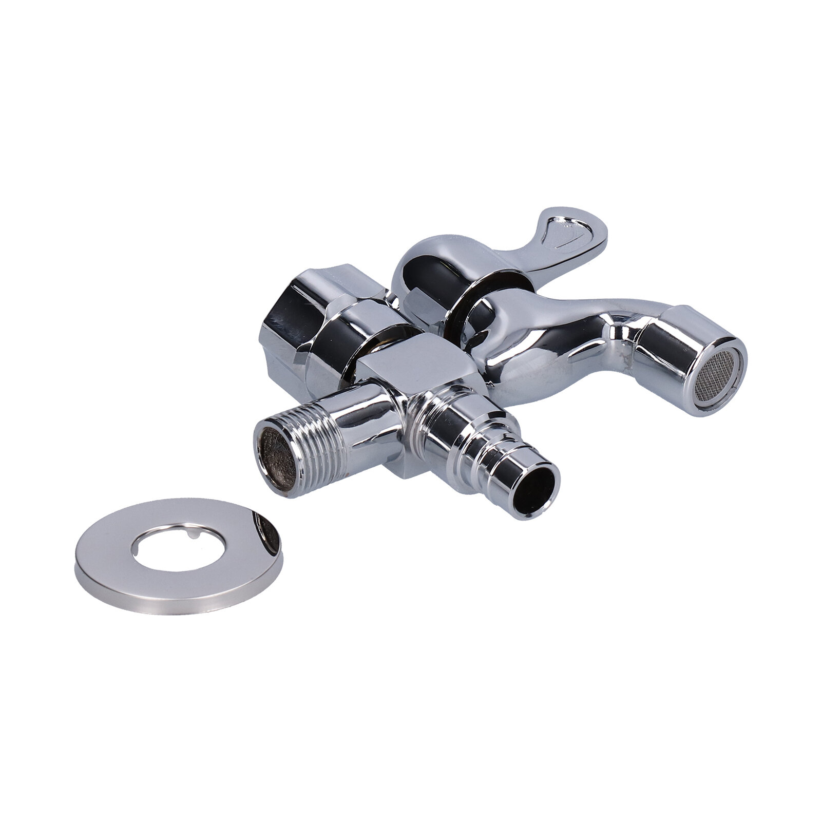 G1/2 смеситель с наружной резьбой из нержавеющей стали, водопроводный кран двойного назначения для стиральной машины в ванной комнате