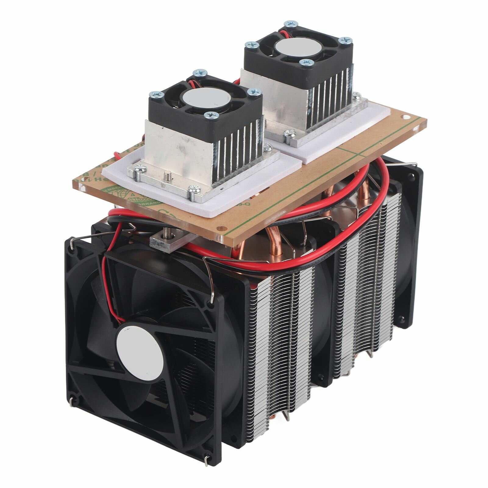 144W двухъядерное полупроводниковое холодильное оборудование для осушения воздушного охлаждения Пельтье