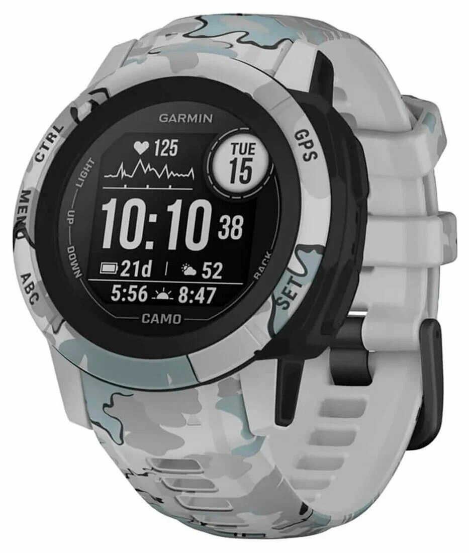 Умные часы Garmin Instinct 2S, GPS, пульсометр, фотокамера, белый цвет