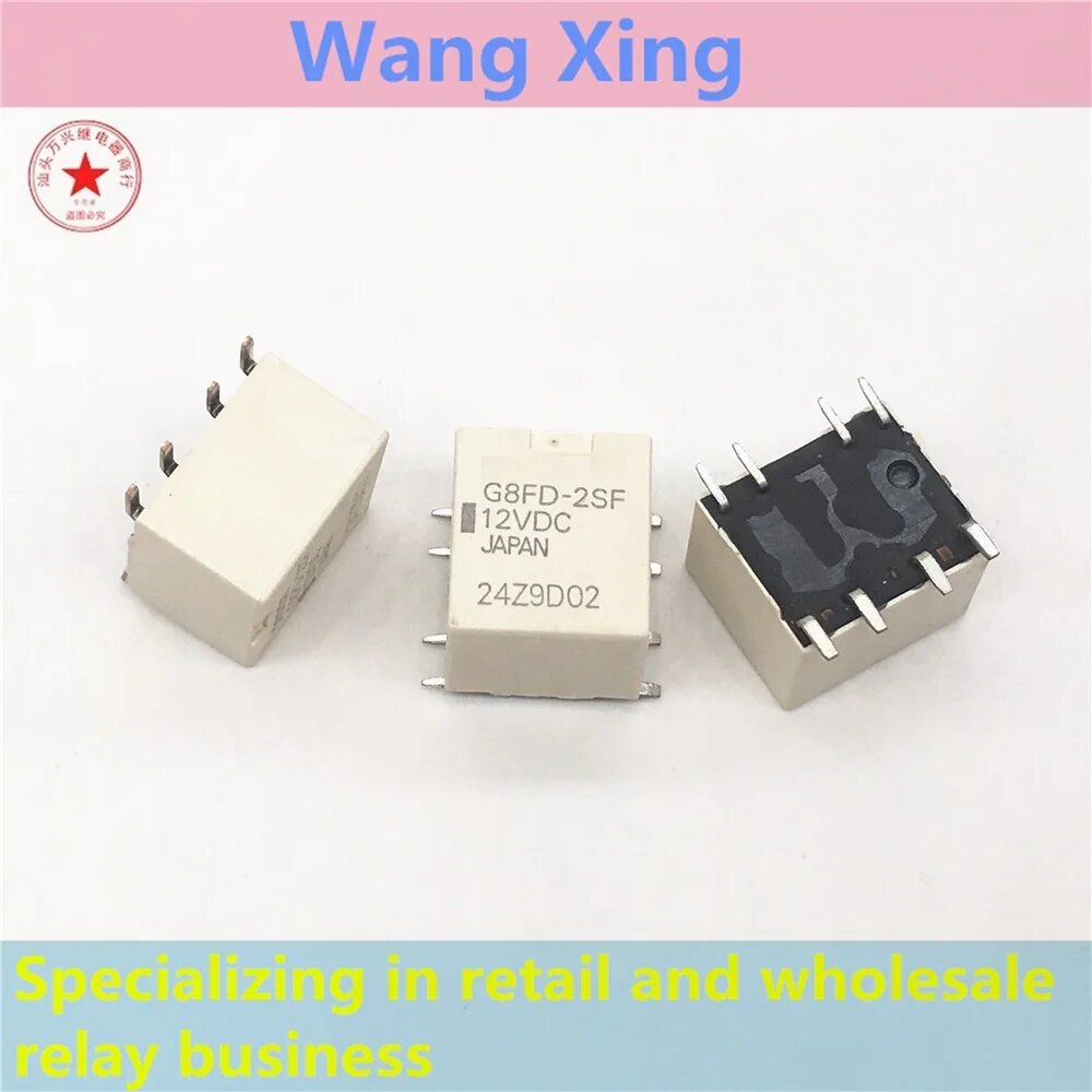 Электромагнитное силовое реле G8FD-2S G8FD-2SF 12В G8FD-2SF 12VDC