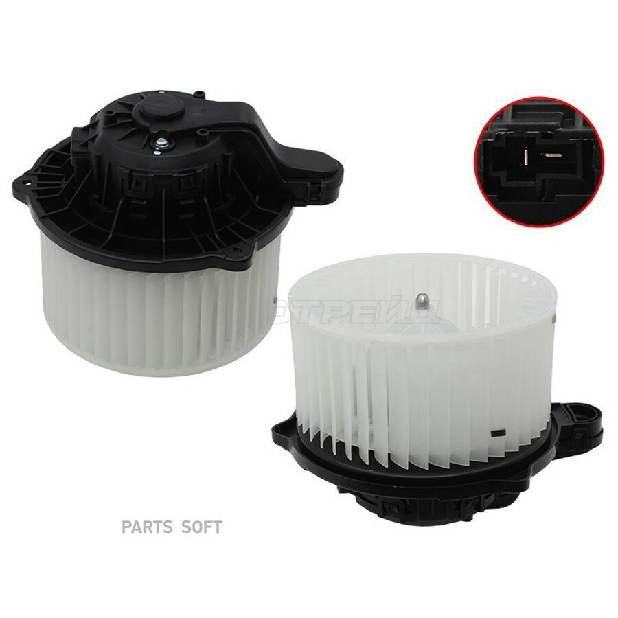 Мотор отопителя салона Chery Tiggo 4 17-23 / Tiggo 4 Pro 20- от официального дистрибьютора, SAT, артикул ST940068