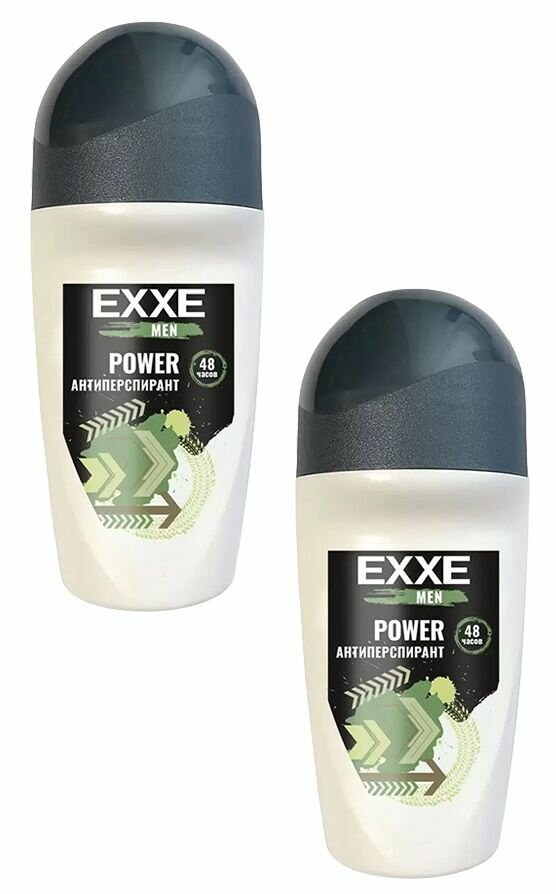 Антиперспирант роликовый Мужской EXXE Power (2шт по 50мл)