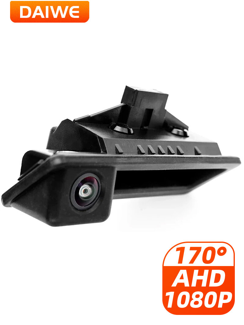 Камера заднего вида 1080P AHD с широкоугольным объективом 170° и ночным видением для автомобилей BMW серии